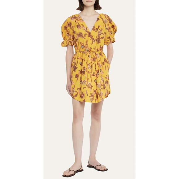 A.L.C. | Dresses | New Alc Mia Dress In Yellow | Poshmark